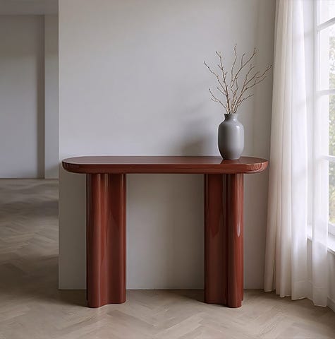 SCULPTURE NATURAL WAY JAVA WOOD 30 X 15 X 90 CM | IXIA REGAL S.A.